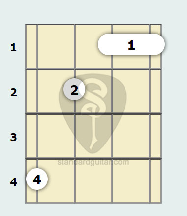 C Diminished 7th Banjo Chord | Standard Banjo